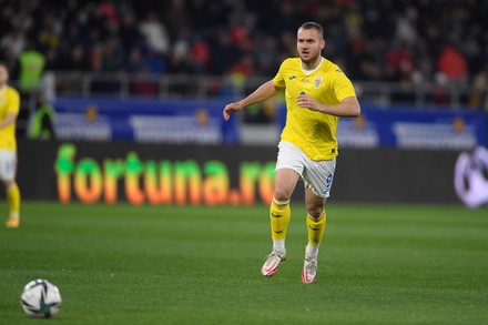 George Puscas Action During International Friendly Editorial Stock ...