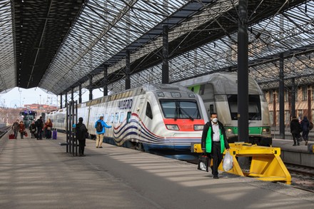 View Allegro Train That Brought Passengers Editorial Stock Photo ...