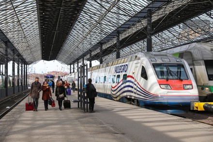 View Allegro Train That Brought Passengers Editorial Stock Photo ...