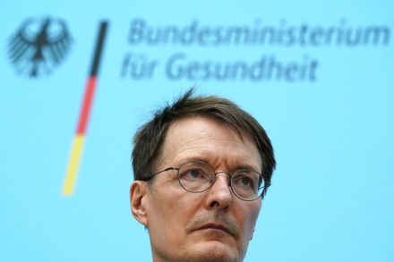 German Health Minister's press conference, Berlin, Germany - 28 Mar ...