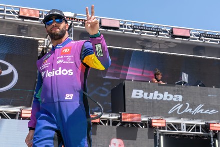 Bubba Wallace Driver 23 Leidos Toyota Editorial Stock Photo - Stock ...