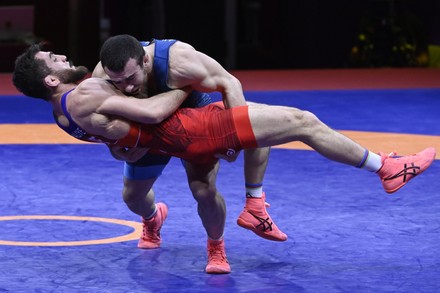 Ismail Musukaev Hungary Blue Fights Against Editorial Stock Photo ...
