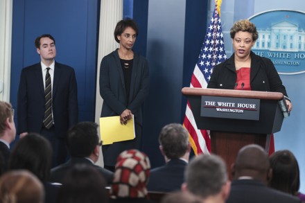 Andrew Bates Holds Daily White House Briefing, Washington, District of ...