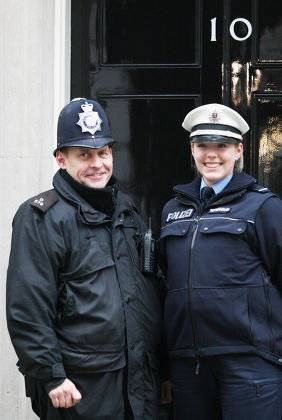 German Policewoman Julie Rettenmeyer Meets Pc Editorial Stock Photo ...