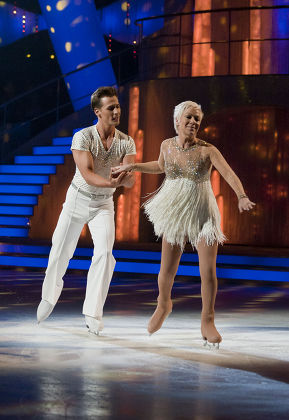 Denise Welch Dancing Partner Matt Evers Editorial Stock Photo - Stock ...