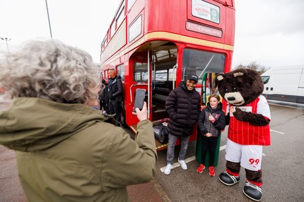 Rotherham United Fans Pose Miller Bear Editorial Stock Photo - Stock ...