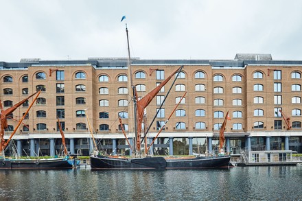 Historic Thames Sailing Barge That Still Editorial Stock Photo - Stock ...