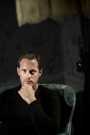 Gustav Lindh Alexander Skarsgard Photographed Stockholm Editorial Stock ...