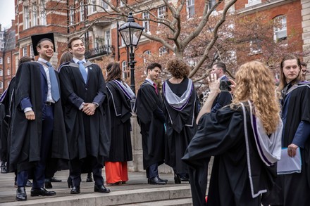 Imperial College London Graduates Enjoy Atmosphere Editorial Stock ...