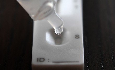 Nhs Covid19 Lateral Flow Test Kit Editorial Stock Photo - Stock Image ...