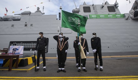 Royal Saudi Naval Force Members Carry Editorial Stock Photo - Stock ...