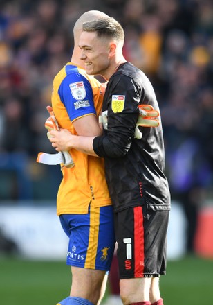 Farrend Rawson Nathan Bishop Goalkeeper Mansfield Editorial Stock Photo ...