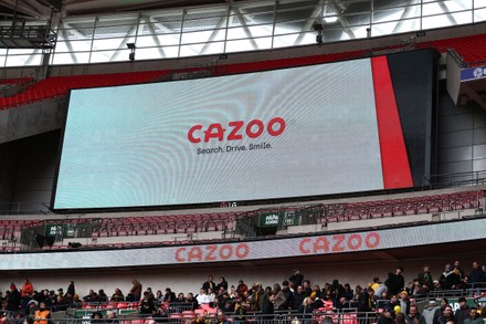 Cazoo Branding On Internal Screen Cazoo Editorial Stock Photo - Stock ...