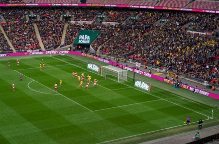 Wembley Stadium Royal Box Dugout Led Editorial Stock Photo - Stock ...