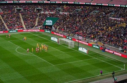 General View Match Action Led Advertising Editorial Stock Photo - Stock ...