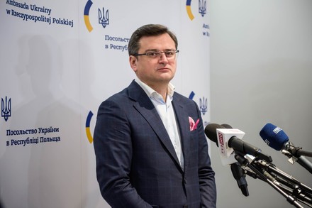 Mariana Bezugla During Press Conference Ukrainian Editorial Stock Photo ...
