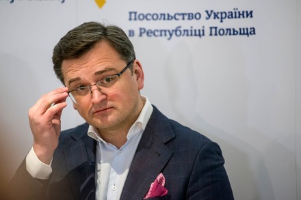 Mariana Bezugla During Press Conference Ukrainian Editorial Stock Photo ...