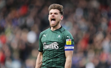 Goalkeeper Michael Cooper Plymouth Argyle During Editorial Stock Photo ...