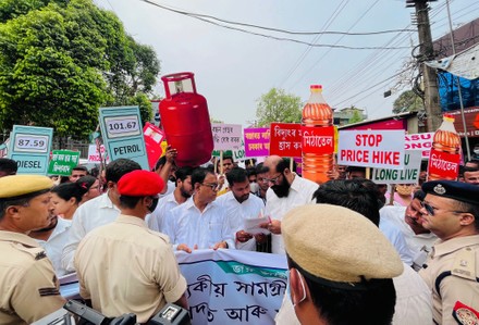 Activists All Assam Students Union Aasu Editorial Stock Photo - Stock ...