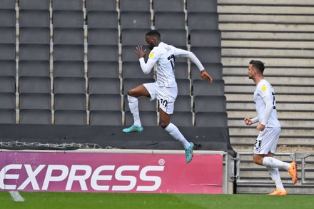 Mk Dons Forward Mohamed Eisa 10 Editorial Stock Photo - Stock Image ...