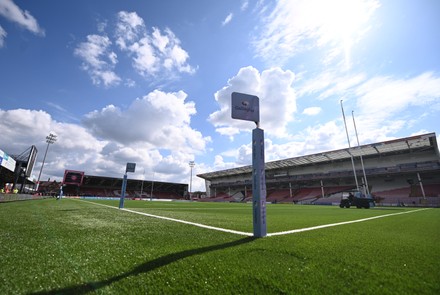 General View Kingsholm Stadium Pitch Before Editorial Stock Photo ...