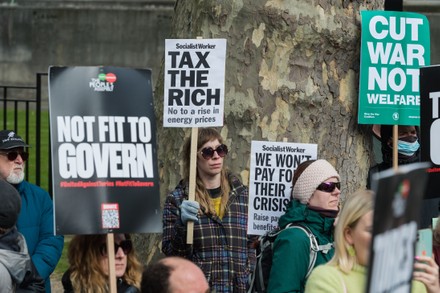 Protest Against Cost Of Living Crisis In London, United Kingdom - 02 ...