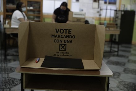 Voting centers open in the second presidential round in Costa Rica, San ...