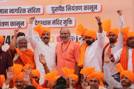 Members Save India Foundation During Hindu Editorial Stock Photo ...