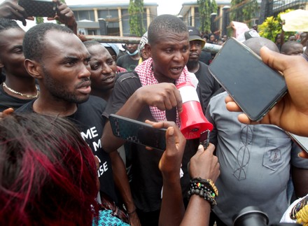 Protest against mob justice in Monrovia, Liberia - 04 Apr 2022 Stock ...