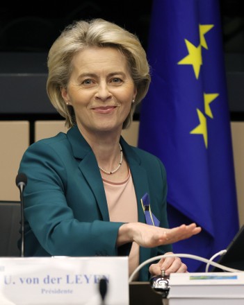 European Commission President Ursula Von Der Editorial Stock Photo ...