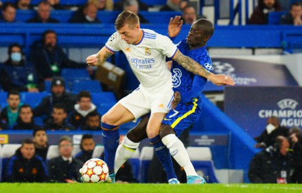 Ngolo Kante Chelsea Battles Toni Kroos Editorial Stock Photo - Stock Image | Shutterstock