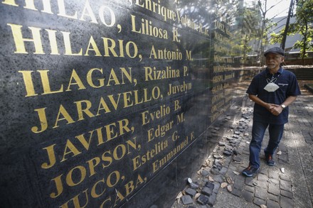Filipino Bonifacio Ilagan Member Bantayog Ng Editorial Stock Photo ...