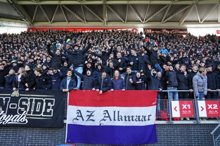 Alkmaar Az Supporters Stands During Dutch Editorial Stock Photo - Stock ...