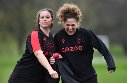 Keira Bevan Kayleigh Powell During Training Editorial Stock Photo ...