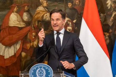 Dutch prime minister visits Italy, Rome - 07 Apr 2022 Stock Pictures ...