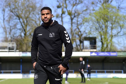 Reuben Reid Yeovil Town Enters Pitch Editorial Stock Photo - Stock ...