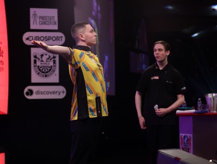 Leighton Bennett During 2022 World Darts Editorial Stock Photo - Stock ...