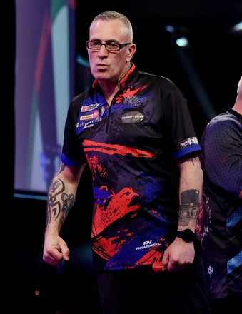 Neil Duff During 2022 World Darts Editorial Stock Photo - Stock Image ...