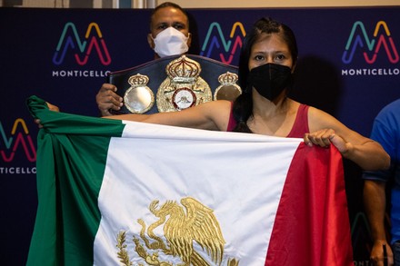 Mexican Maribel Pantera Ramirez Poses During Editorial Stock Photo ...