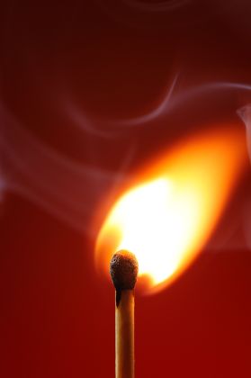 Match Head Lighting On Plain Background Editorial Stock Photo - Stock ...
