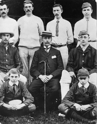 Mr Applegarth On Raby Castle Cricket Editorial Stock Photo - Stock ...
