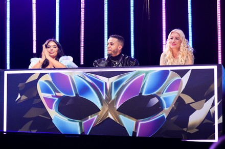 Masked Singer Character Space Pug Performs Editorial Stock Photo ...