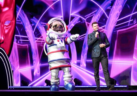 Space Pug Character On Stage Host Editorial Stock Photo - Stock Image ...