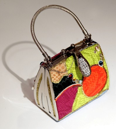 Colorful Handbag During Stockholm Fashion Show Editorial Stock Photo ...