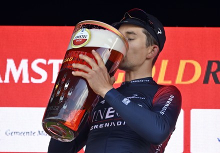 Polish Michal Kwiatkowski Ineos Grenadiers Drinks Editorial Stock Photo ...