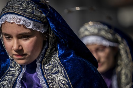 Easter Holy Week Procession in Braga, Portugal - 10 Apr 2022 Stock ...