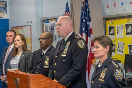 Chief Department Kenneth Corey Provides Update Editorial Stock Photo ...
