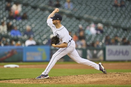 Detroit Pitcher Alex Lange 55 Throws Editorial Stock Photo - Stock ...