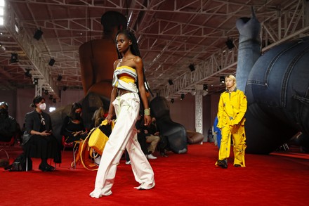 Models On Catwalk Diesel Fashion Show Editorial Stock Photo - Stock ...
