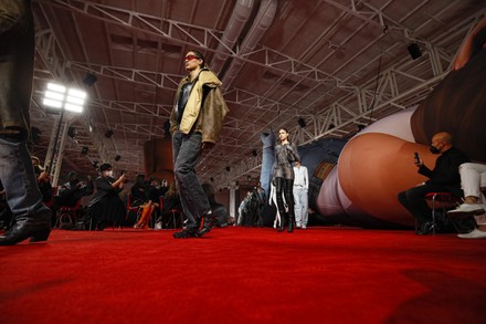 Models On Catwalk Diesel Fashion Show Editorial Stock Photo - Stock ...
